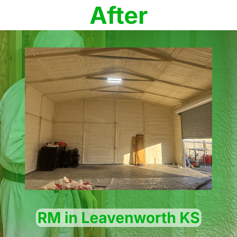 RM in Leavenworth KS - Kansas Spray Foam Installation